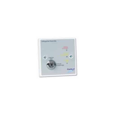 Economy status unit, single gang c/w keyswitch operated mode (auto ...