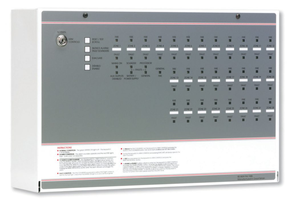 16 zone MFP fire panel expandable to 28 | Context Plus