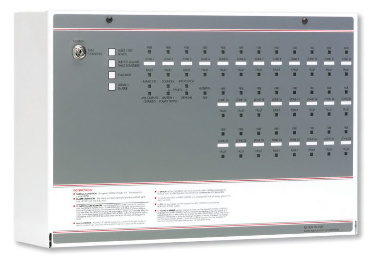 16 zone MFP fire panel expandable to 28 | Context Plus